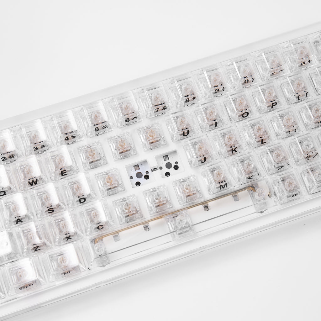 TINT60 Crystal mechanical keyboard – Iterkeebs